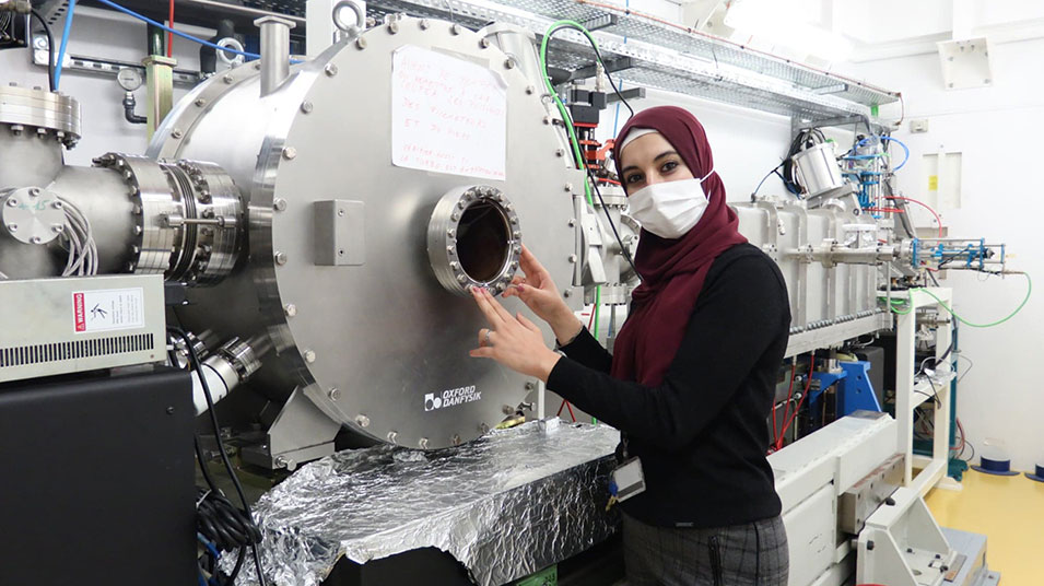 Tasneem Saleem, Birzeit University physics alumna, leads pioneering ...