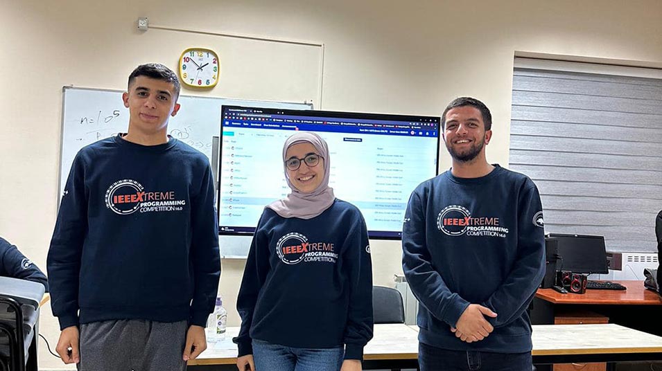 Birzeit University students win lead in global computing contest ...