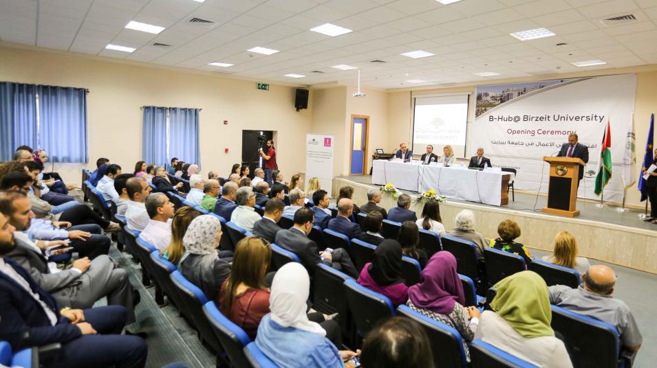 B-Hub: New innovation platform to foster entrepreneurship | Birzeit ...