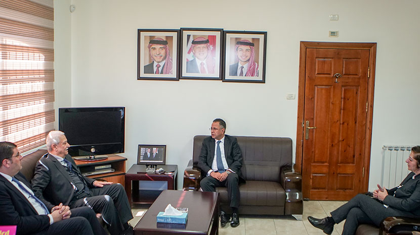 Birzeit University looks into cooperation with Jordan | Birzeit University