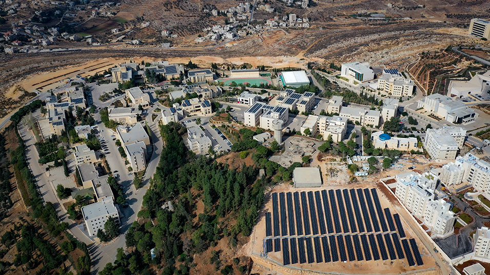 Birzeit University retains title as most eco-friendly in Palestine ...