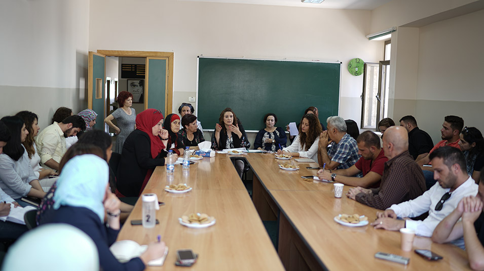 Workshop on Palestinian Women Workers in the Israeli Settlements ...