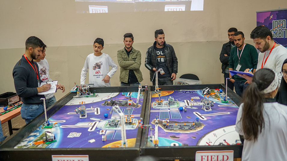 School children devise space robots in national robotics competition on ...