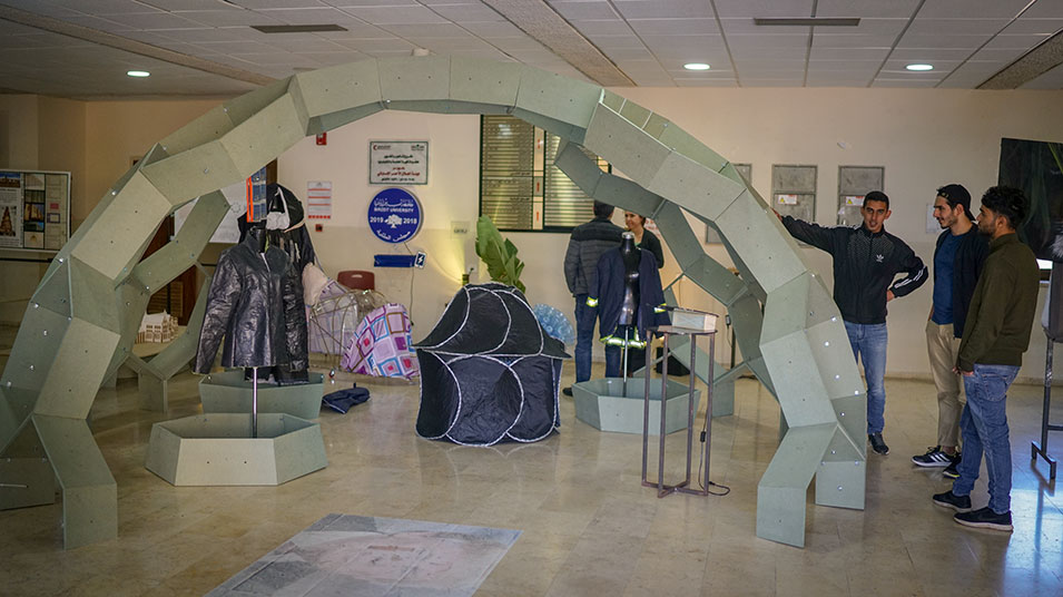 High School History Project Exhibit Layout