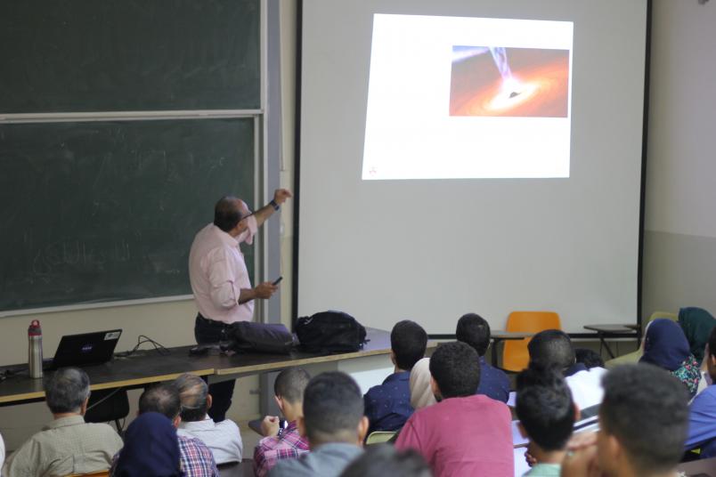 Nasa Professor presents a lecture on “Physics of Black Holes” | Birzeit ...