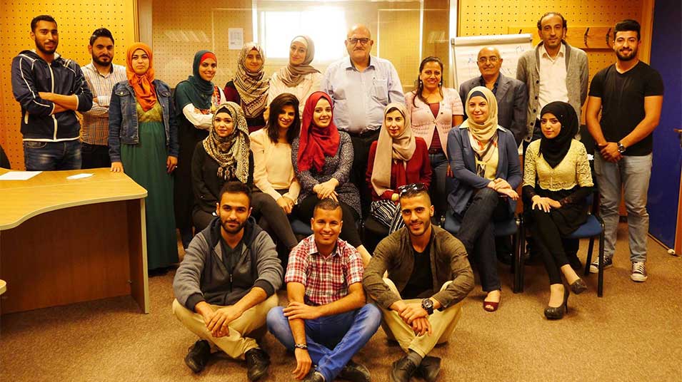 Media Center Wraps-up “The Radio Story” Course | Birzeit University