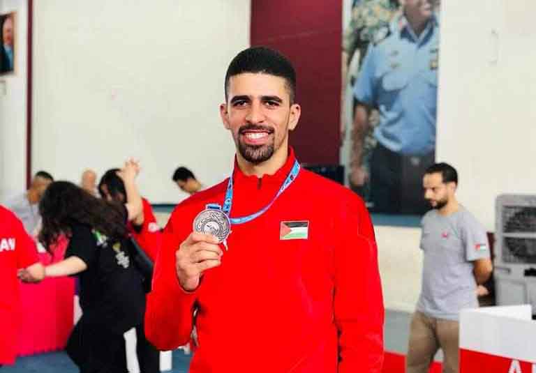 Mahmoud Daifallah and Hala Al-Qadi obtain silver medals in West Asia ...