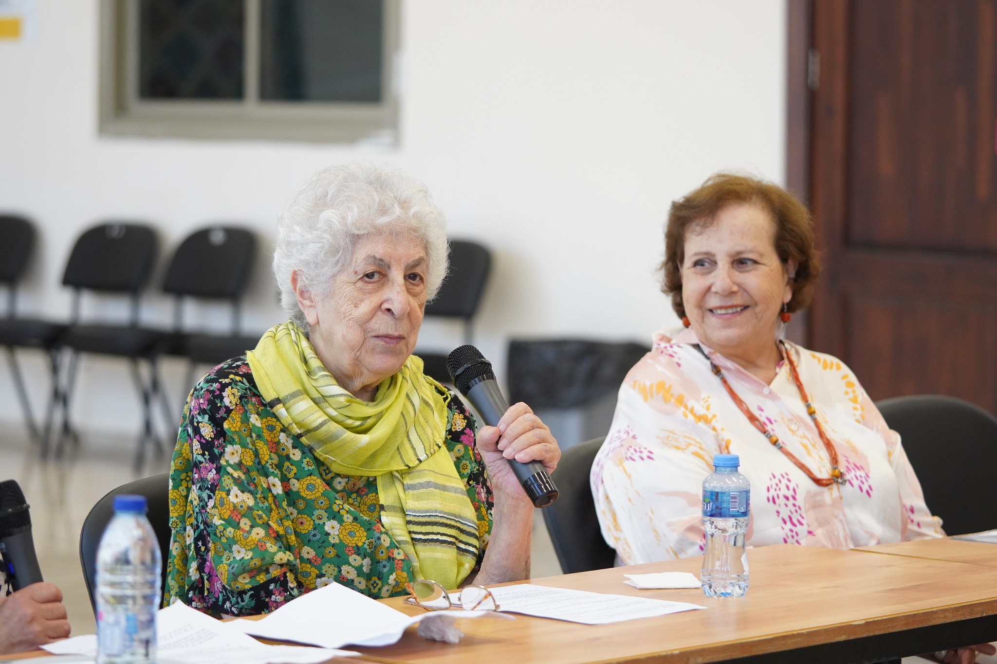 Birzeit University hosts conversations with Samia Halaby | Birzeit ...