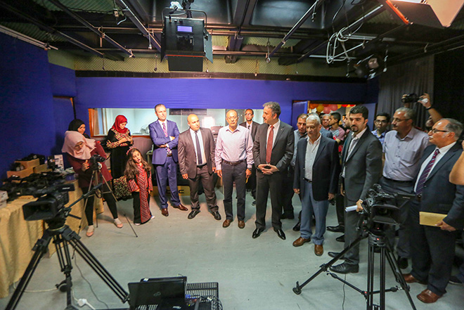 Birzeit University TV Studio Officially Inaugurated | Birzeit University